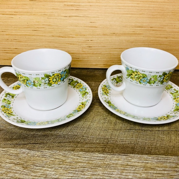 Noritake | Dining | 4 Piece Vintage Noritake Springfield Coffee Cups ...